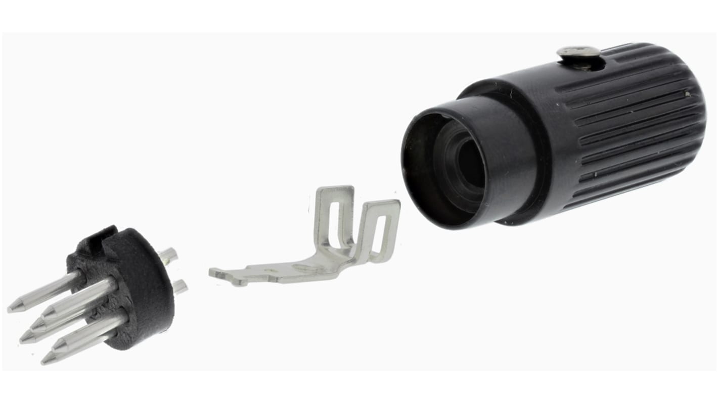 RS PRO 6 Pole Din Plug, DIN 41524, DIN 45322, DIN 45326, DIN 45327, DIN ...