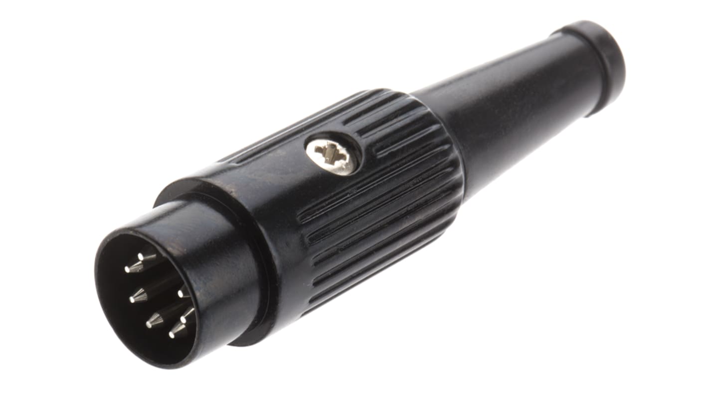 RS PRO 7 Pole Din Plug, DIN 41524, DIN 45322, DIN 45326, DIN 45327, DIN ...