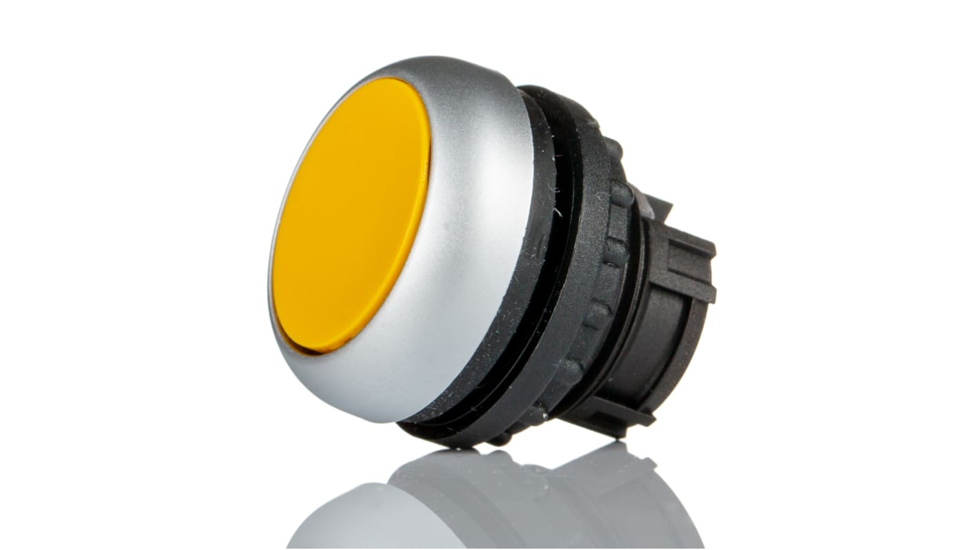 216598 M22-D-Y | Eaton RMQ Titan M22 Drucktaster Ø 22mm, Gelb Tastend ...