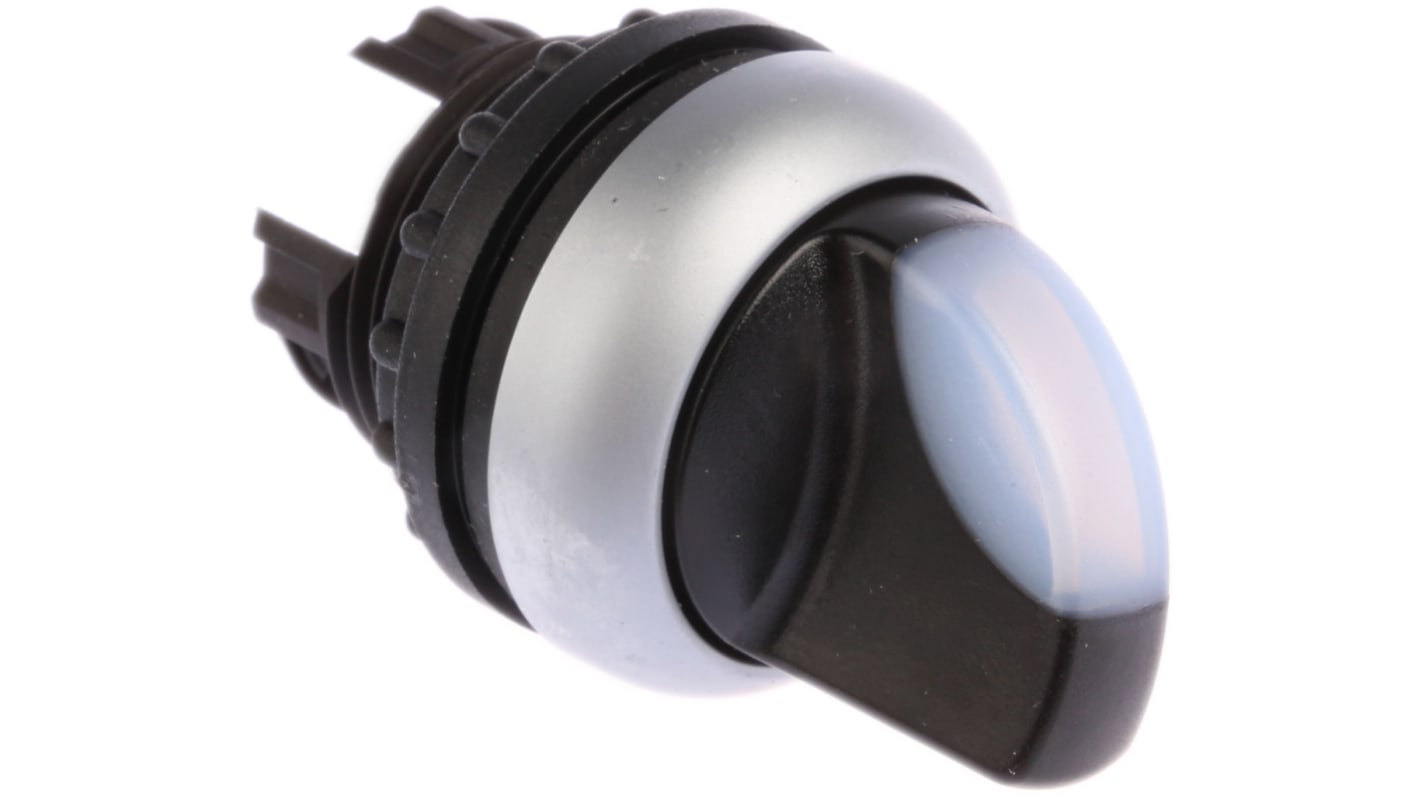 284393 M22-WLKV-W | Eaton 2 Position Selector Switch Head, 23mm Cutout ...