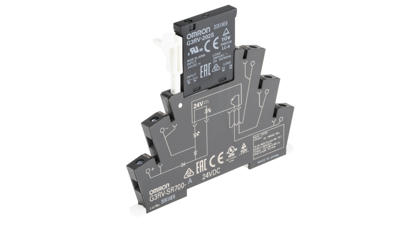 G3RV-SR700-A DC24 | Omron G3RV-SR Series Solid State Interface Relay ...