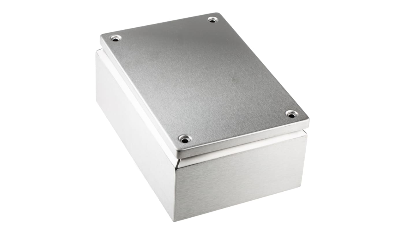 1529010 | Rittal KL Series 304 Stainless Steel Terminal Box, IP66, 200 ...