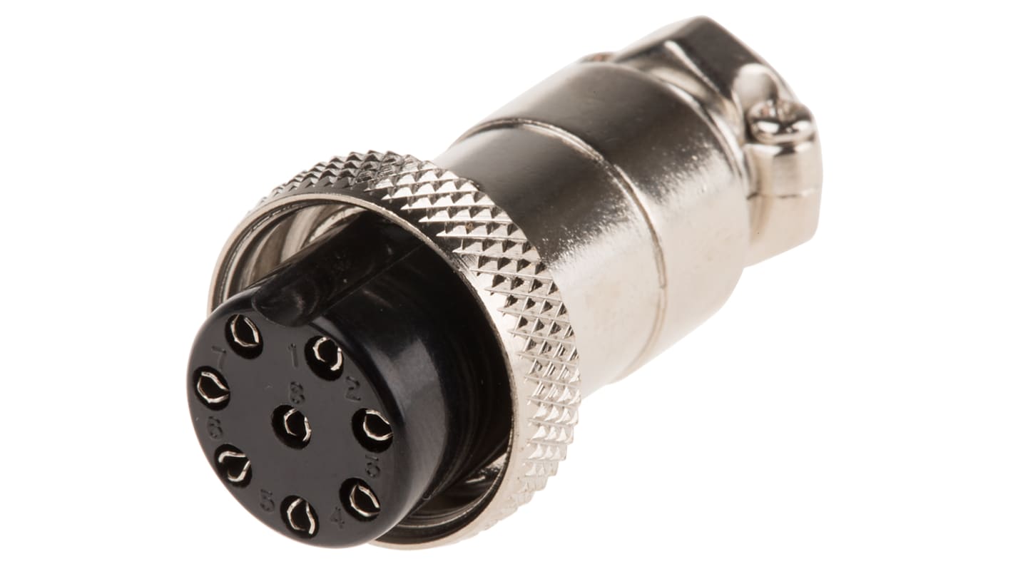 RS PRO Circular Connector, 8 Contacts, Cable Mount, Miniature Connector ...
