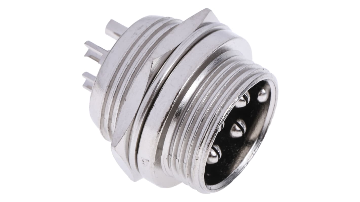 RS PRO Circular Connector, 4 Contacts, Panel Mount, Miniature Connector ...