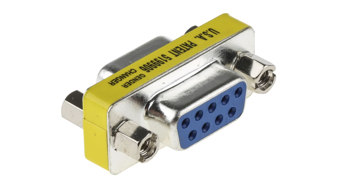 1688722 | Phoenix Contact D Sub Adapter Female 9 Way D-Sub to Female 9 ...