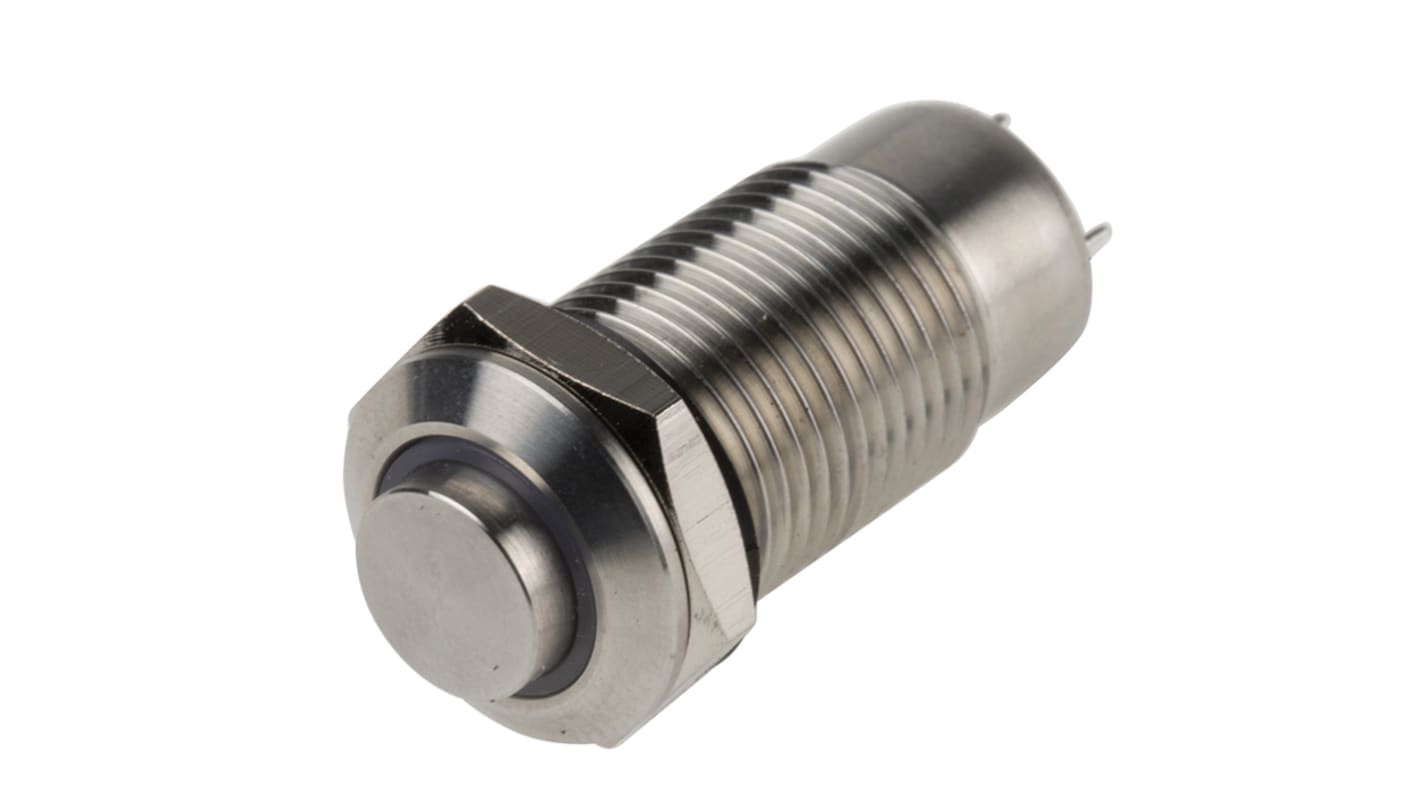 RS PRO Illuminated Push Button Switch, Latching, Panel Mount, 12mm ...