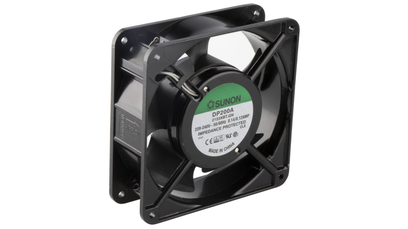 DP200A-2123XBT.GN | Sunon DP200 Series Axial Fan, 230 V ac, AC ...