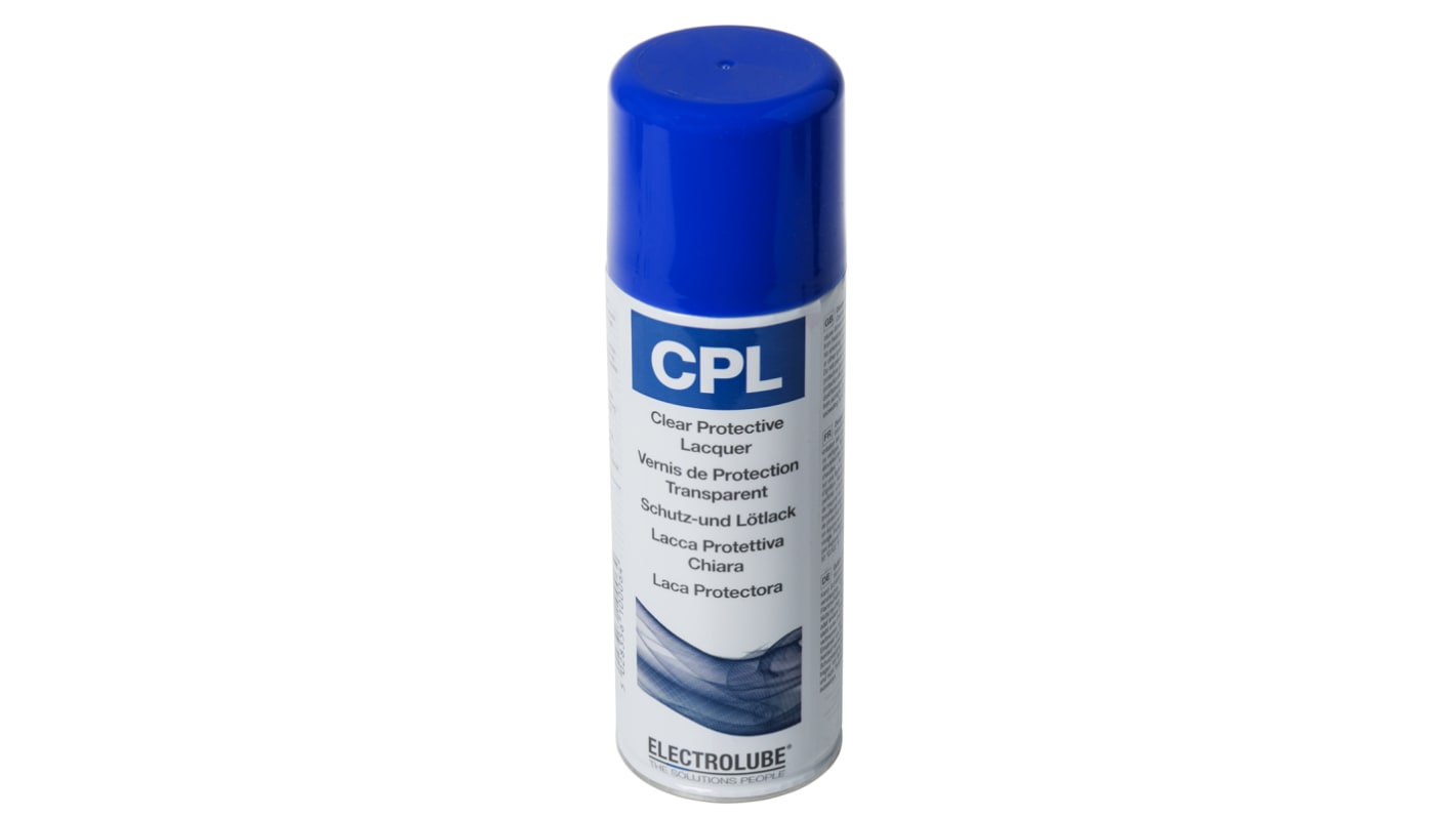 CPL200H | Electrolube Colourless PCB Lacquer for Electronics, PCBs | RS