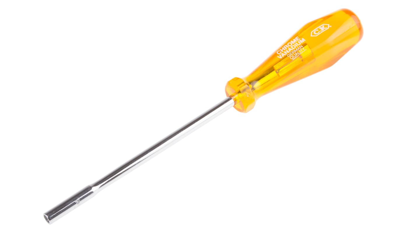 T4334M 045 | CK Hexagon Nut Driver, 4.5 mm Tip, 215 mm Blade | RS