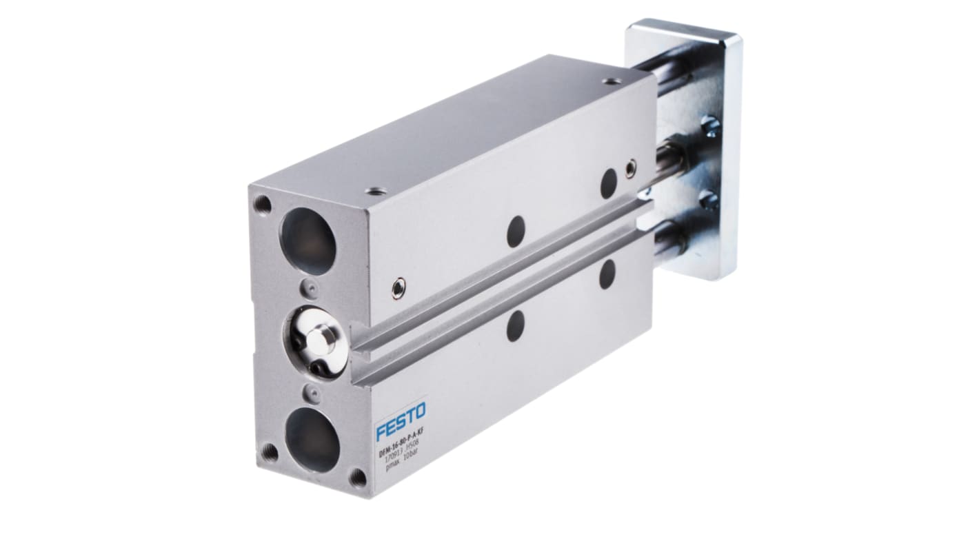 DFM-16-80-P-A-KF | Festo Pneumatic Guided Cylinder - 170913, 16mm Bore ...