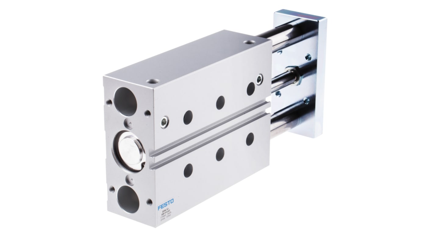 DFM-32-100-P-A-GF | Festo Pneumatic Guided Cylinder - 170860, 32mm Bore, 100mm Stroke, DFM ...