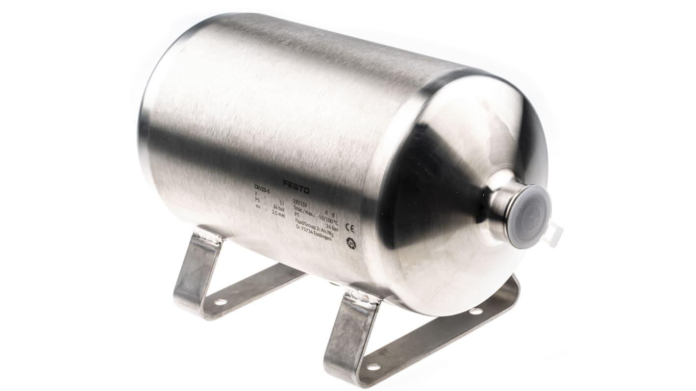 CRVZS-5 | Festo Air Reservoir 5 l, G 1, CRVZS Series, 16bar | RS