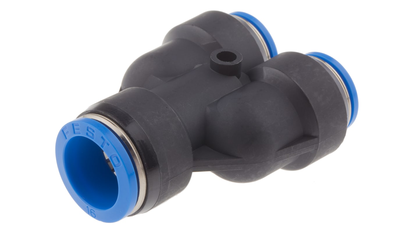 QSY-16-12 | Festo QSY Series Y Tube-to-Tube Adaptor, Push In 16 mm to ...