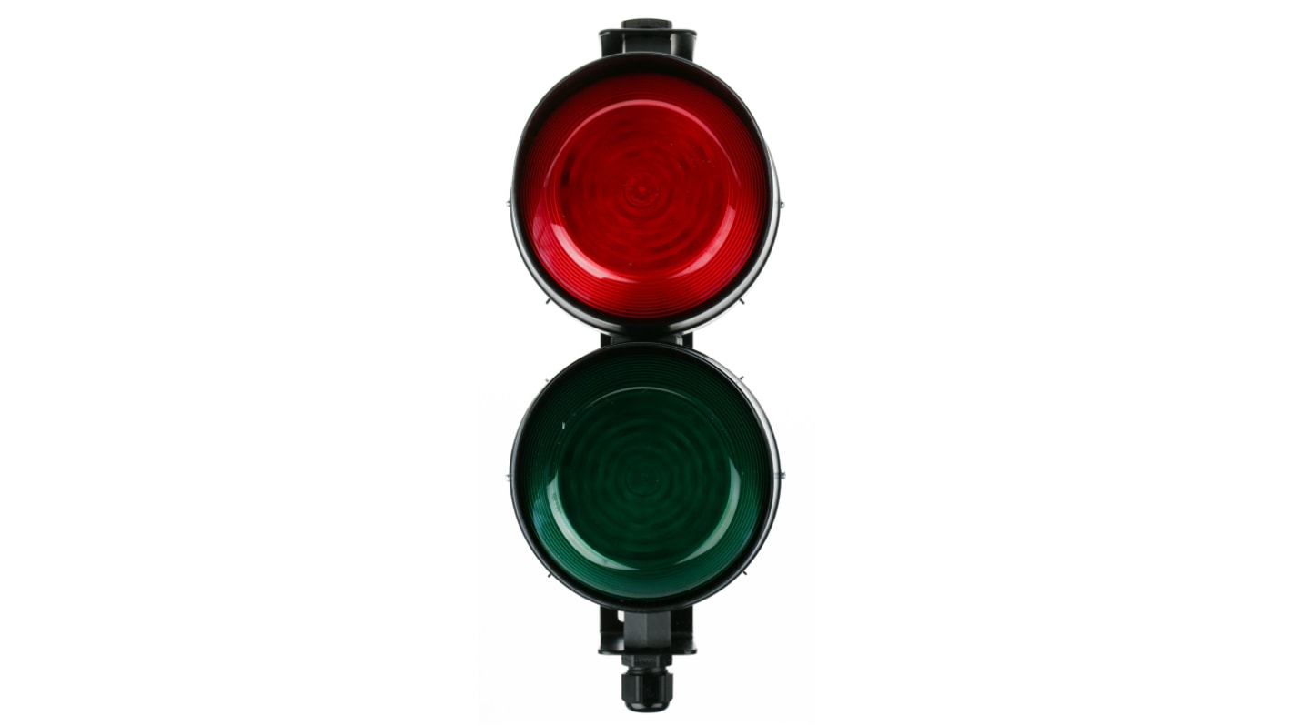 LED-TL-02-02-04 | Moflash LED TL Series LED Beacon, 2 Lights, 20 → 30 V ...