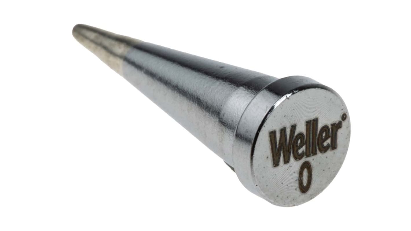 T0054448199 | Weller 0.8 mm Straight Conical Soldering Iron Tip for use ...