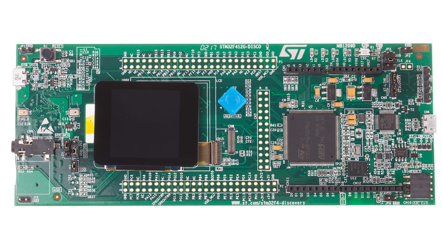 STMicroelectronics Discovery MCU Development Kit STM32F412G-DISCO | RS