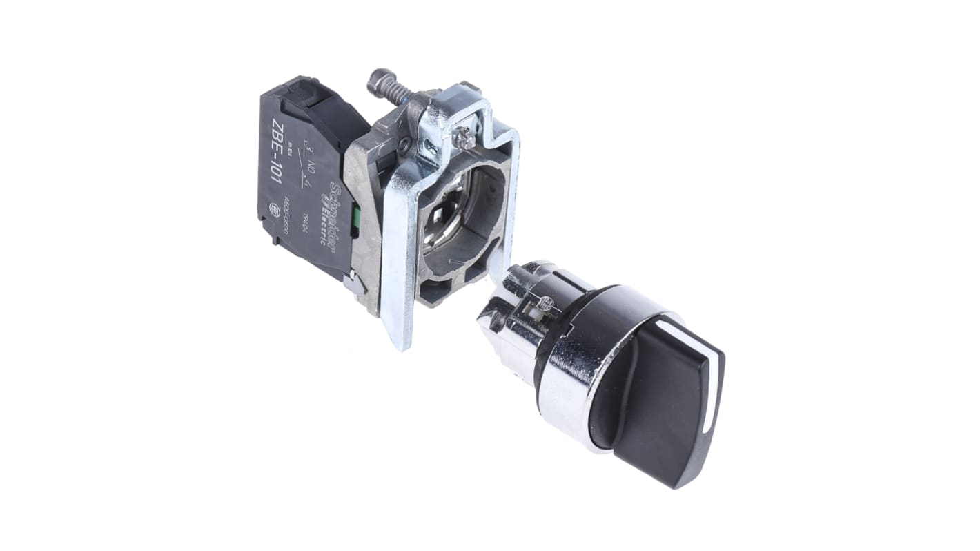 XB4BD41 | Schneider Electric Knob Selector Switch - (SPST) 22mm Cutout ...