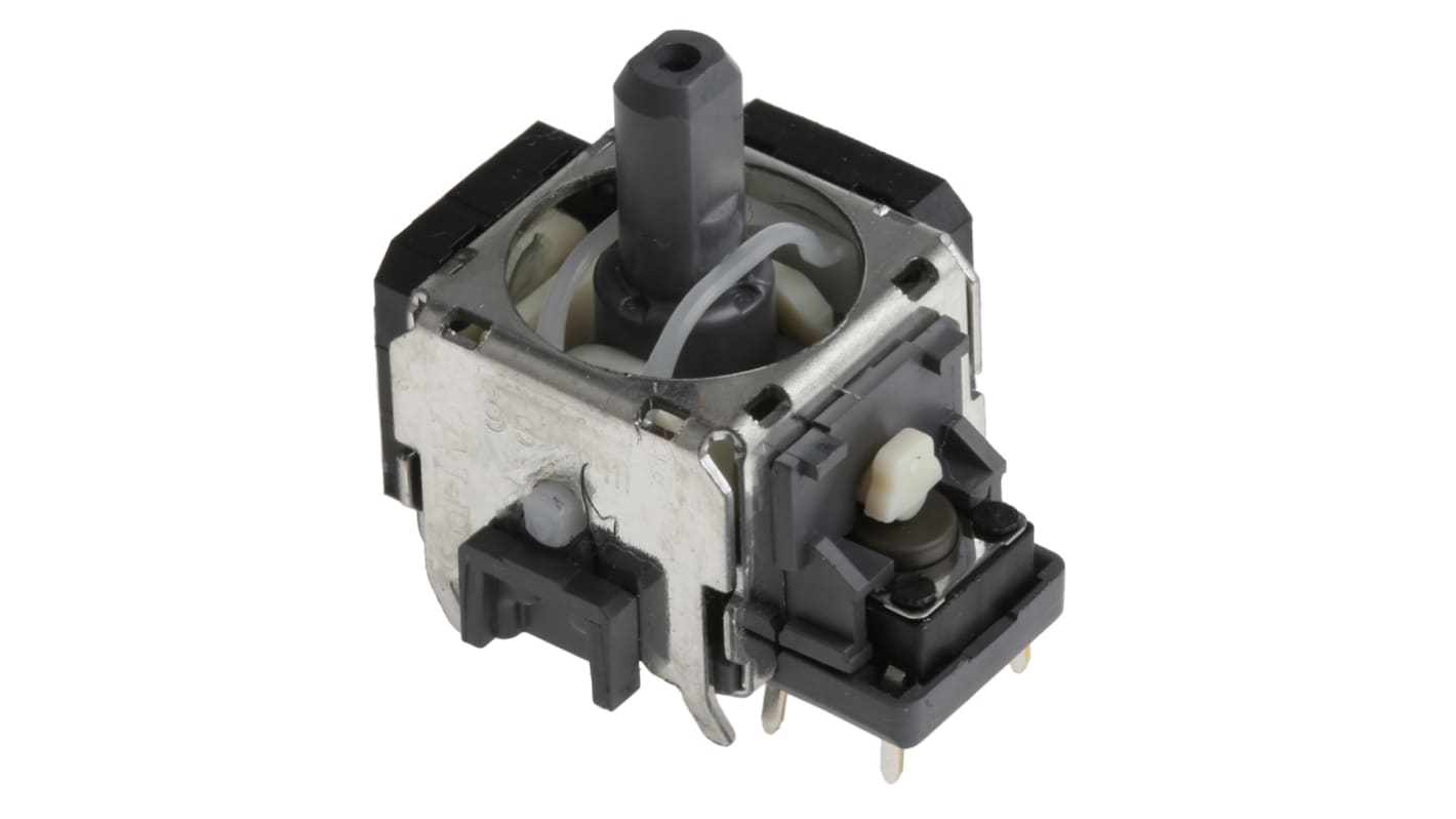 RKJXV1224005 | Alps Alpine 2-Axis Joystick Switch Lever, Momentary | RS