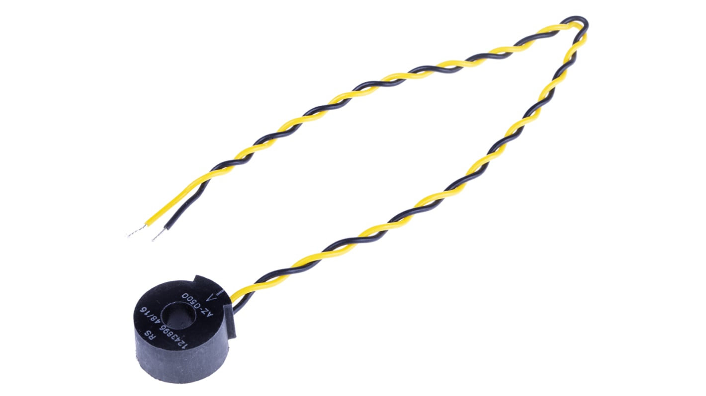 RS PRO Current Transformer Current Transformer, 25A Input, 500:1, 7mm ...