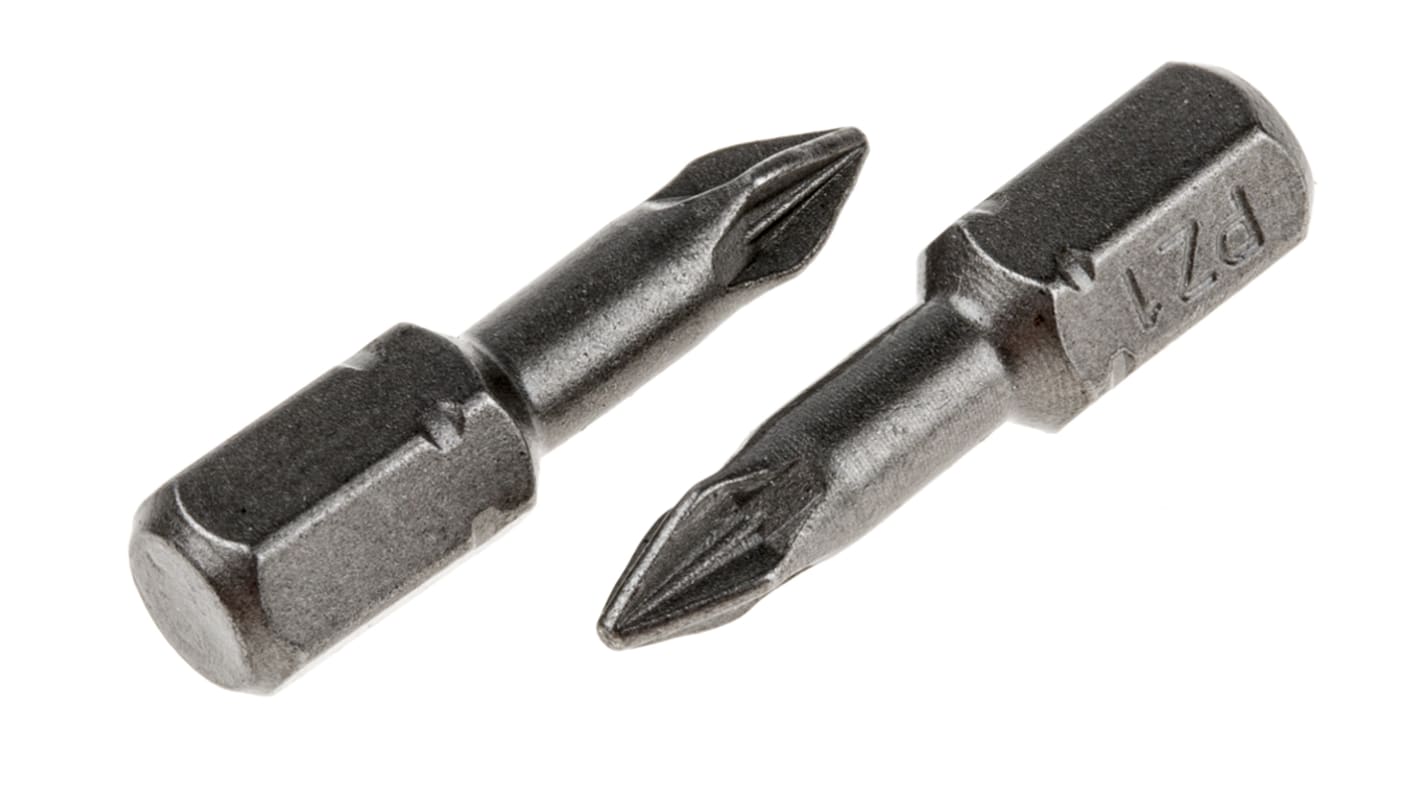 RS PRO Pozidriv Screwdriver Bit, PZ1 Tip | RS