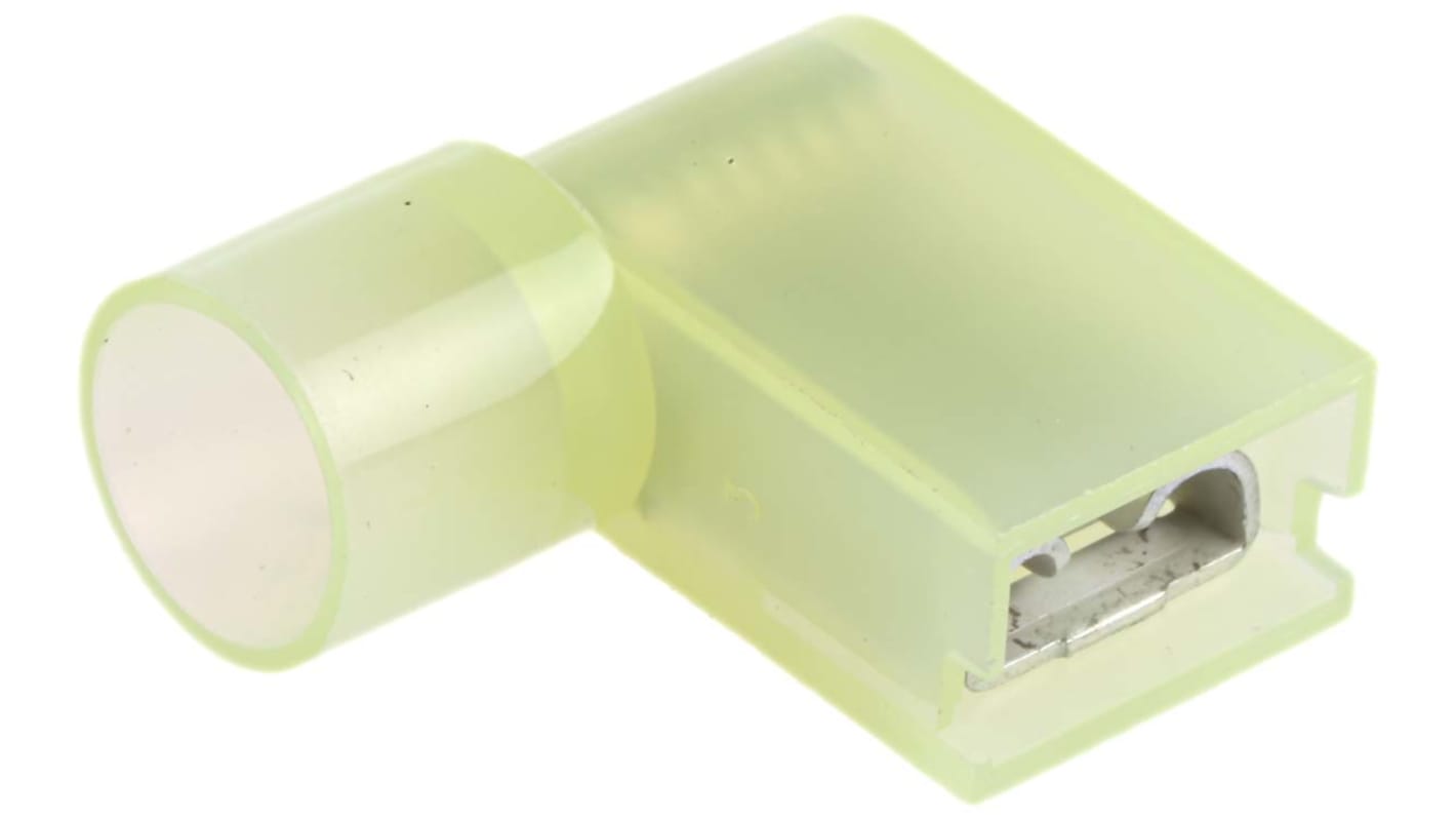 Cosse faston RS PRO, Isolée, Jaune | RS