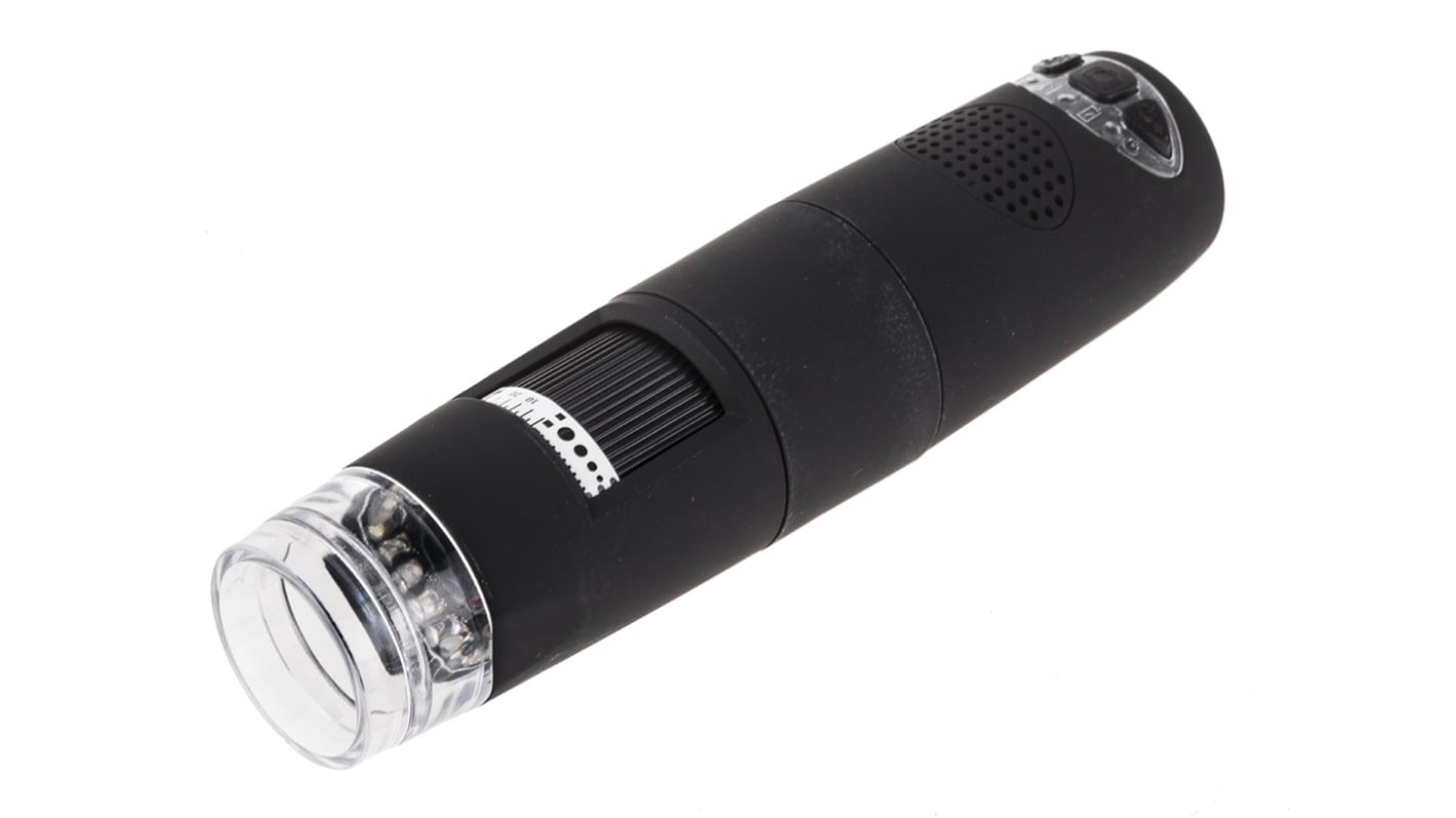 RS PRO Wi-Fi Digital Microscope, 1280 x 1024 pixels, 5 → 200X ...