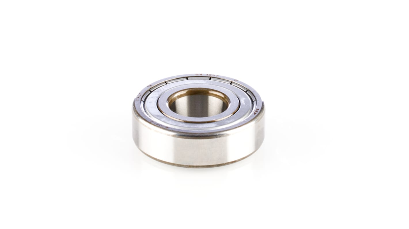 SKF 6204-Z Single Row Deep Groove Ball Bearing- One Side Shielded 20mm ...