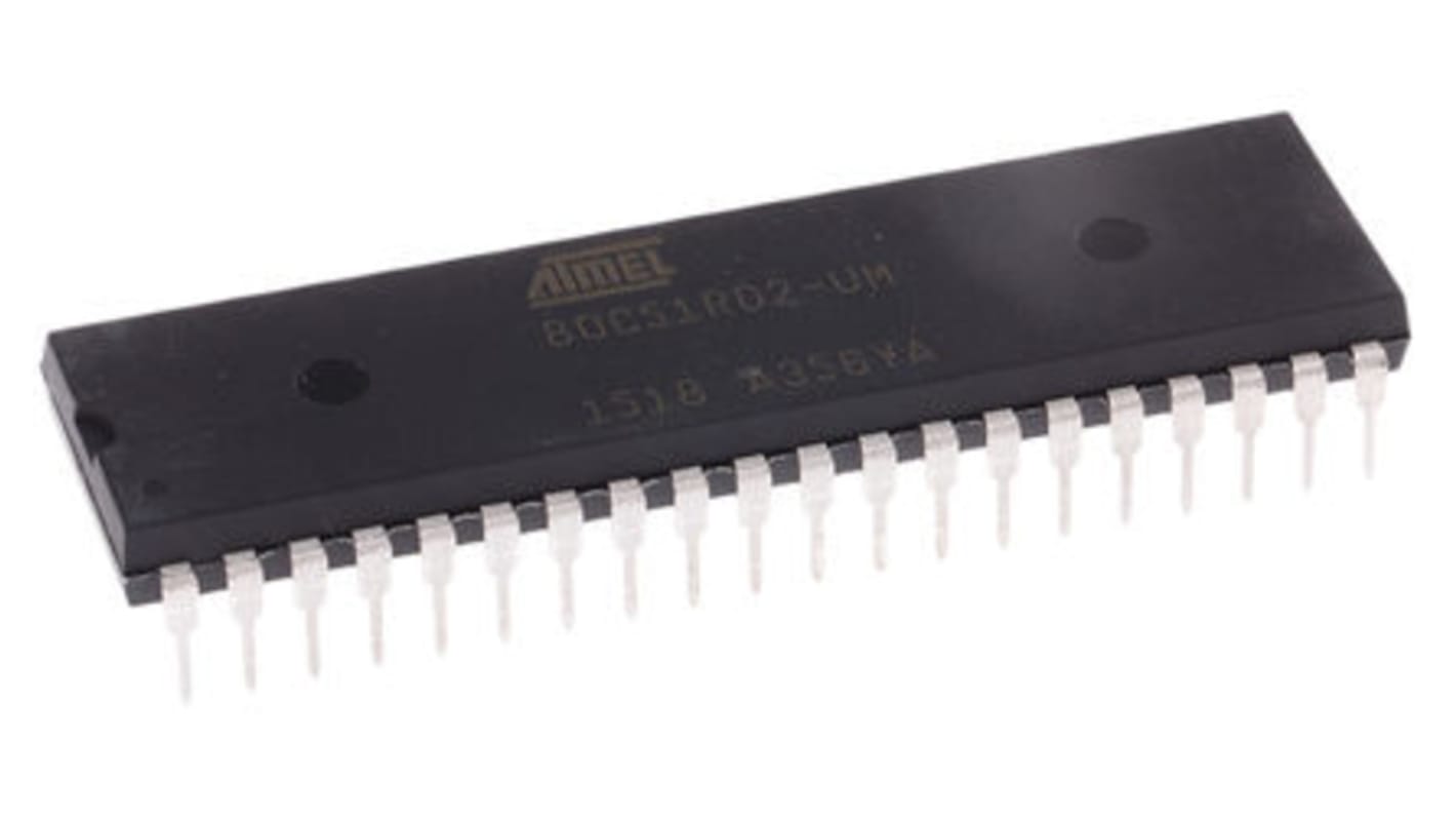 Microchip AT80C51RD2-3CSUM, 8bit 80C51 Microcontroller, AT80, 40MHz Flash, 40-Pin PDIL | RS