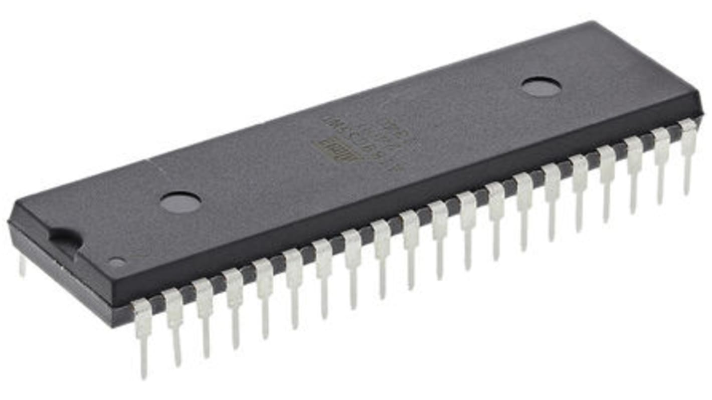 Microchip AT89C55WD-24PU, 8bit 8051 Microcontroller, AT89, 24MHz, 20 kB Flash, 40-Pin PDIP | RS