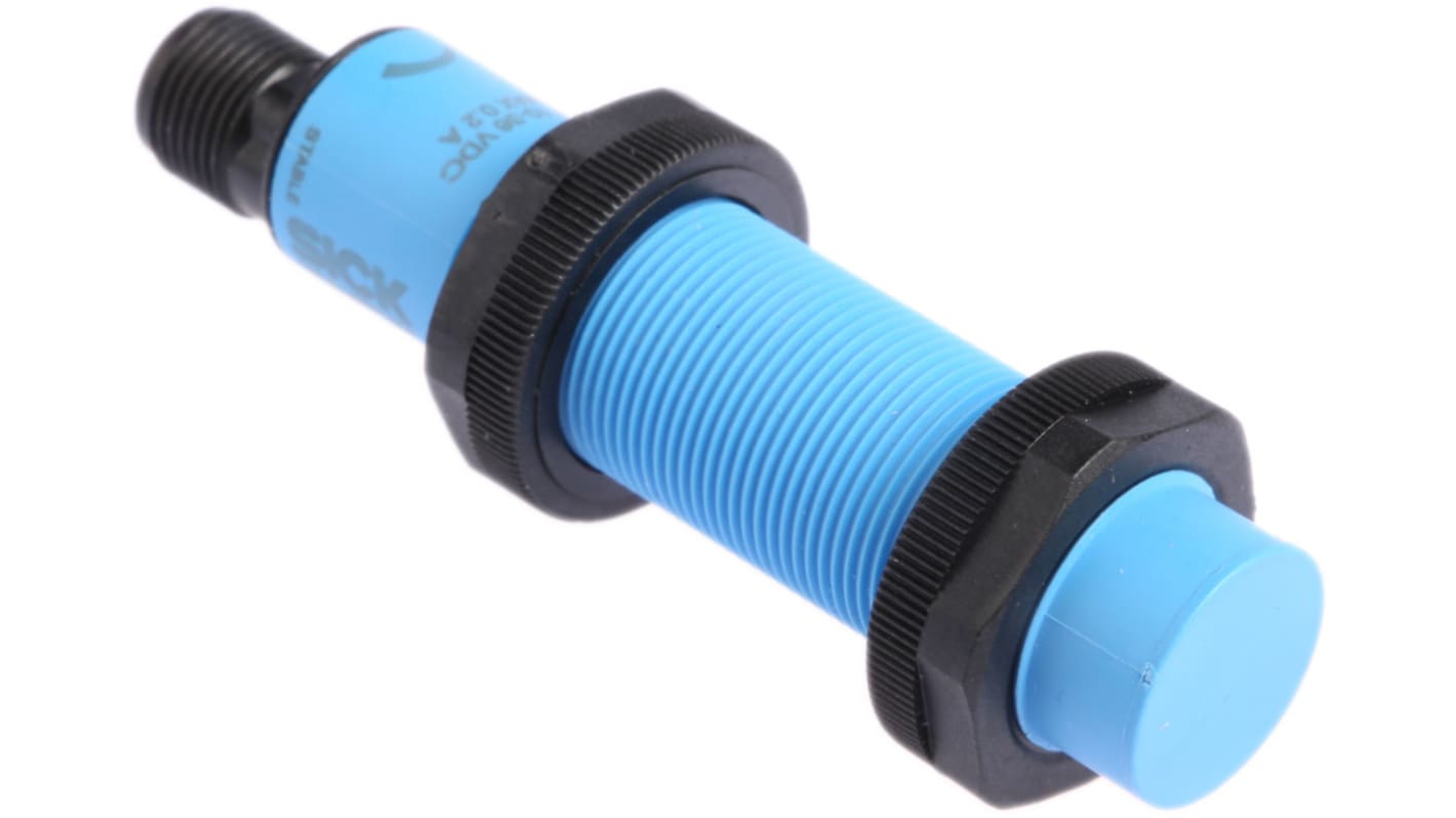 CM18-12NPP-EC1 | Sick Capacitive Barrel-Style Proximity Sensor, M18 x 1, 12 mm Detection, PNP ...