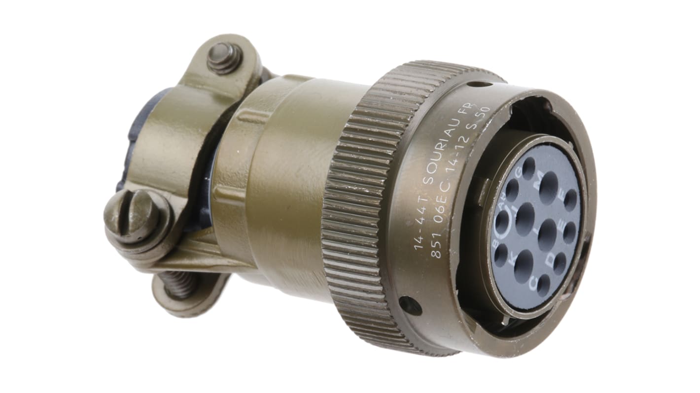 85106EC1412S50 | Souriau Sunbank by Eaton, 851 12 Way Cable Mount MIL ...