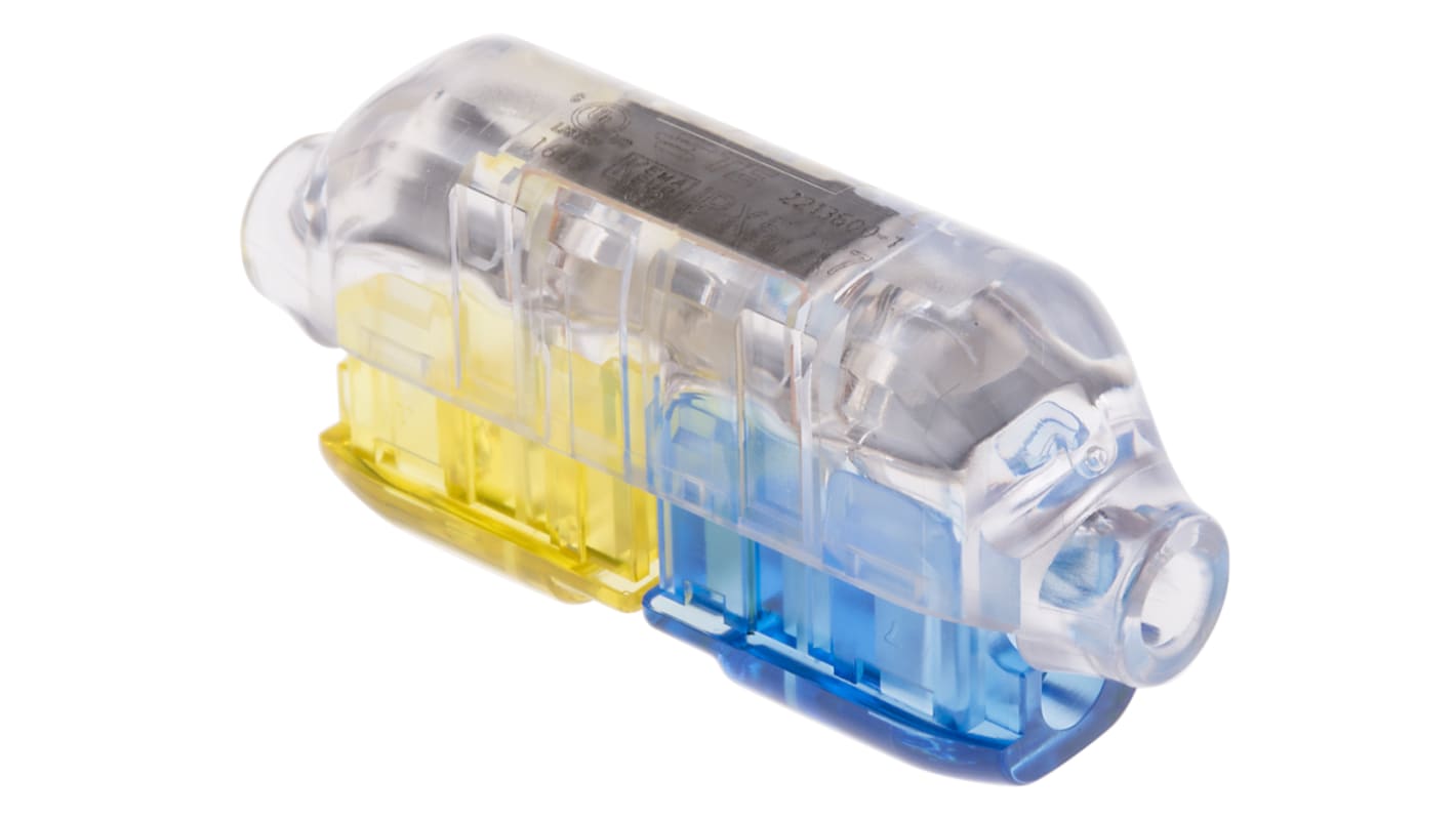 2213600-1 | TE Connectivity In Line Splice Connector, Clear, Insulated ...