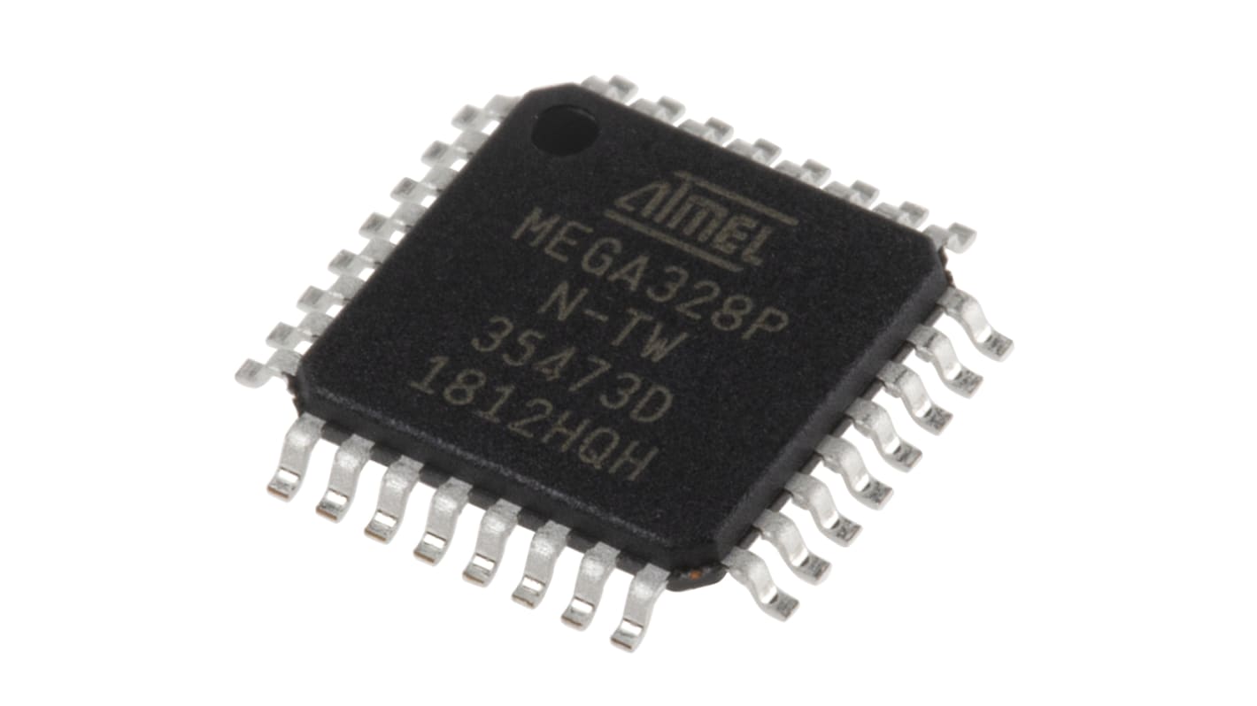 Microchip ATMEGA328P-AN, 8bit AVR Microcontroller, ATmega, 20MHz, 32 kB Flash, 32-Pin TQFP | RS