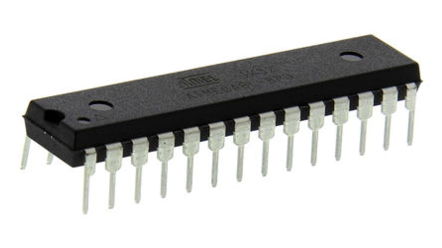 Microchip ATMEGA8L-8PU, 8bit AVR Microcontroller, ATmega, 8MHz, 8 kB Flash, 28-Pin PDIP | RS