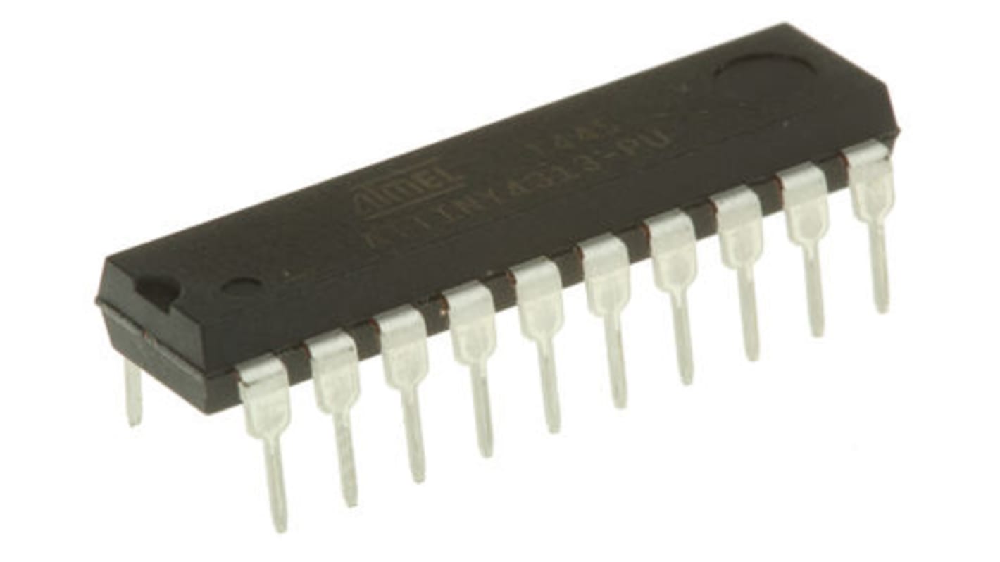 Microchip ATTINY4313-PU, 8bit AVR Microcontroller, ATtiny4313, 20MHz, 4 kB Flash, 20-Pin PDIP | RS