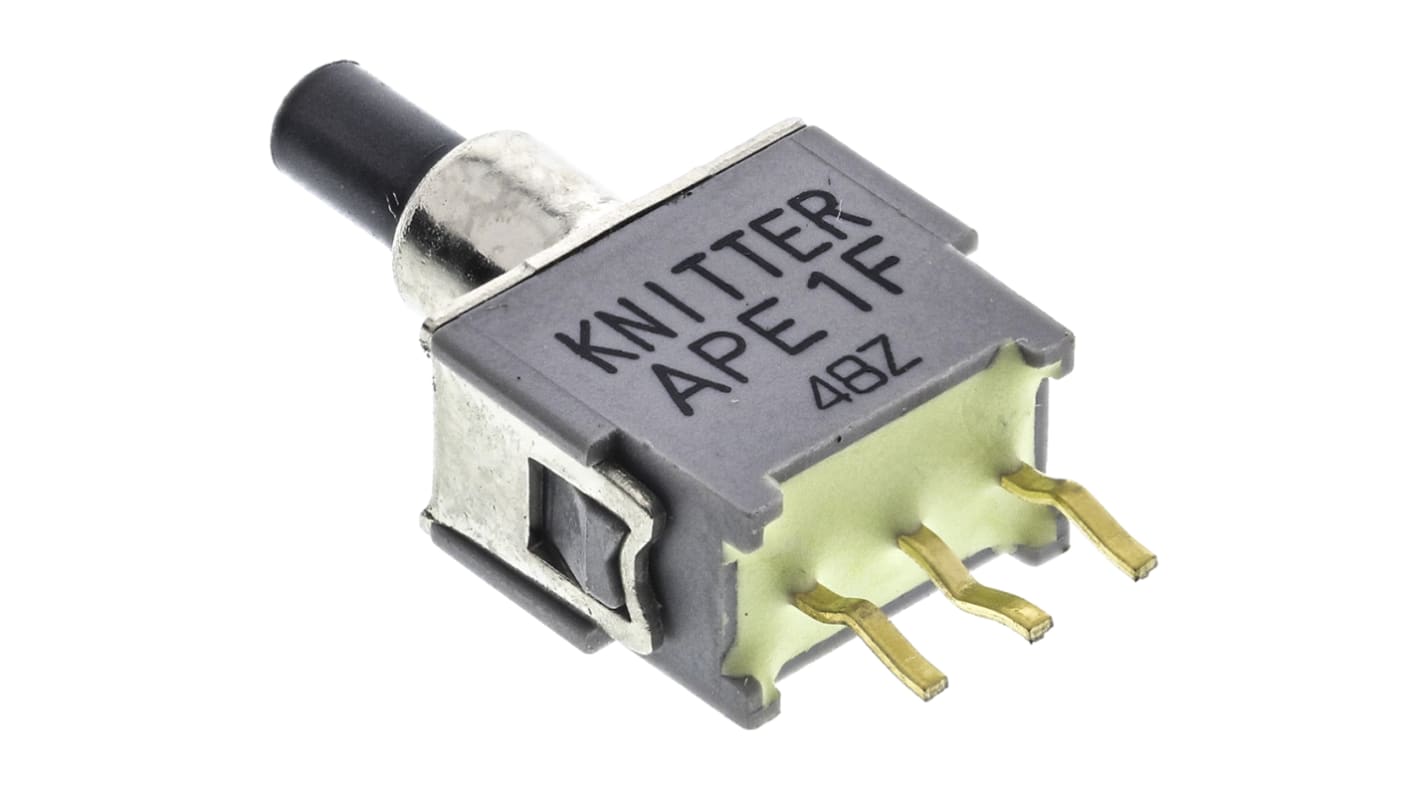 APE 1 F | KNITTER-SWITCH Push Button Switch, Momentary, PCB, 6.2mm ...