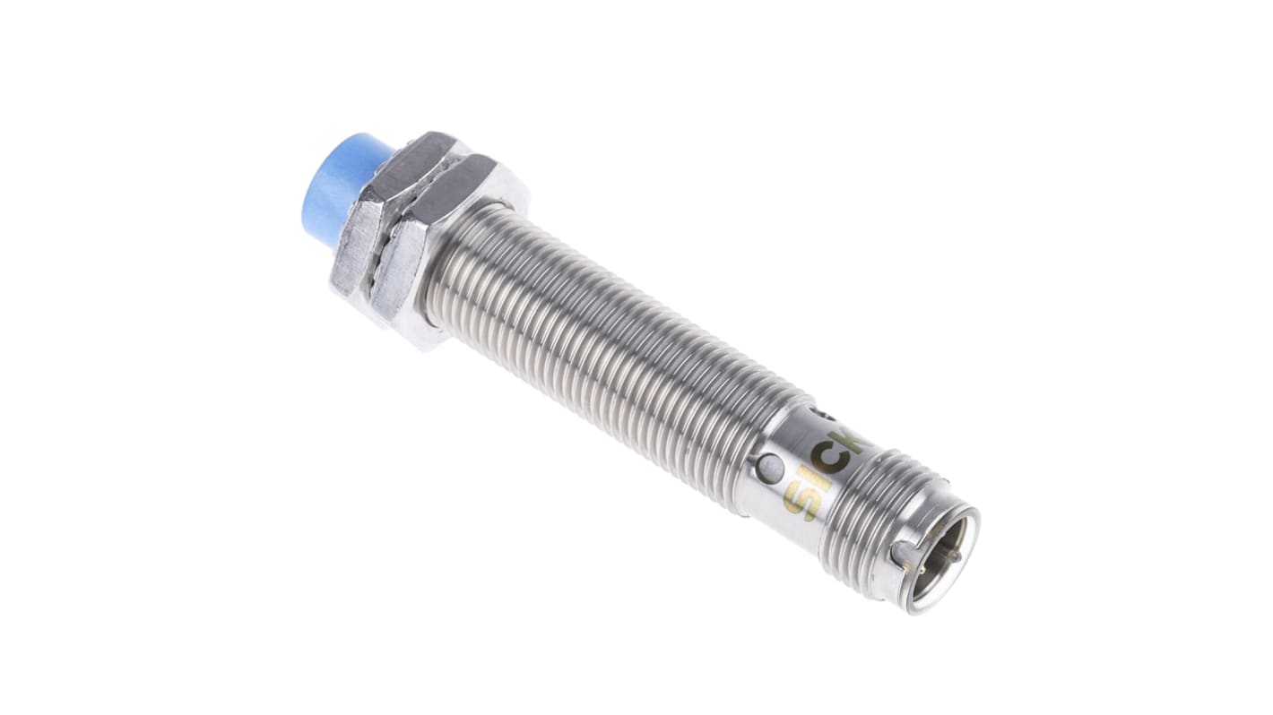 IMB12-08NPPVC0S | Sick Inductive Barrel-Style Proximity Sensor, M12 x 1, 8 mm Detection, PNP ...