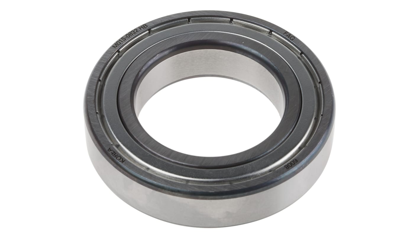 FAG 6008-2Z Single Row Deep Groove Ball Bearing- Both Sides Shielded ...
