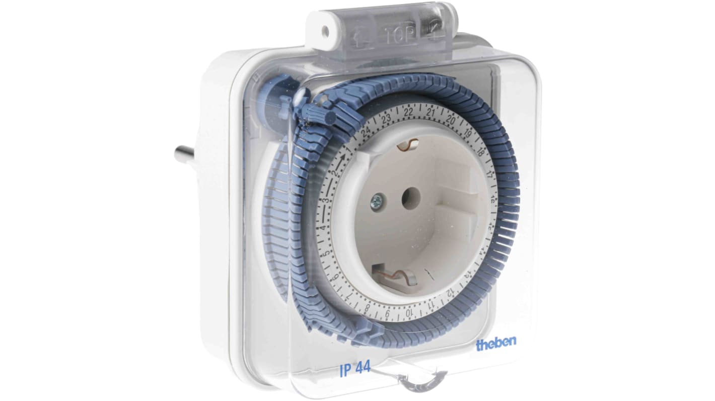 theben -timer 026 IP44 | Theben Analogue Plug In Timer | RS