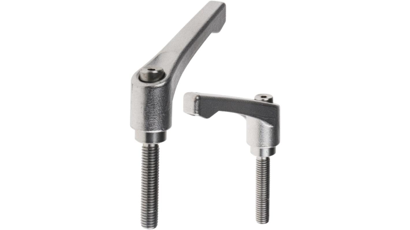 RS PRO Stainless Steel Clamping Lever, M8 x 40mm | RS