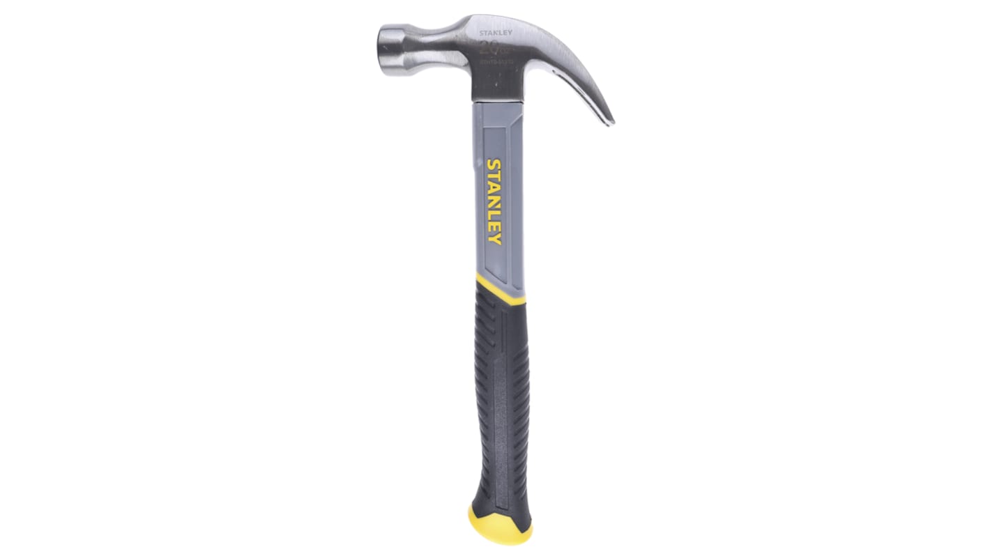 STHT0-51310 | Stanley Carbon Steel Claw Hammer with Fibreglass Handle ...