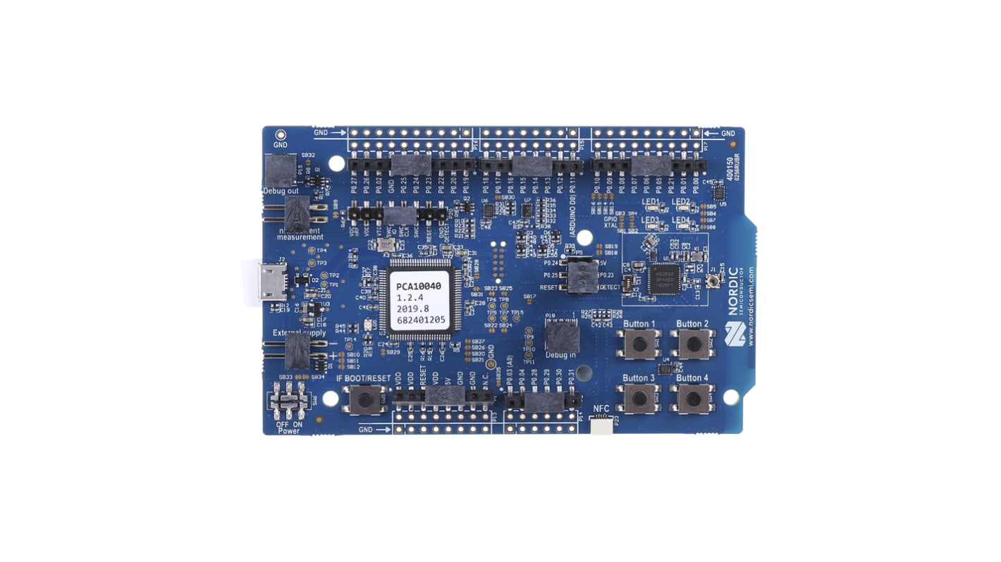 Nordic Semiconductor nRF52810, nRF52832 Bluetooth Development Kit for ...