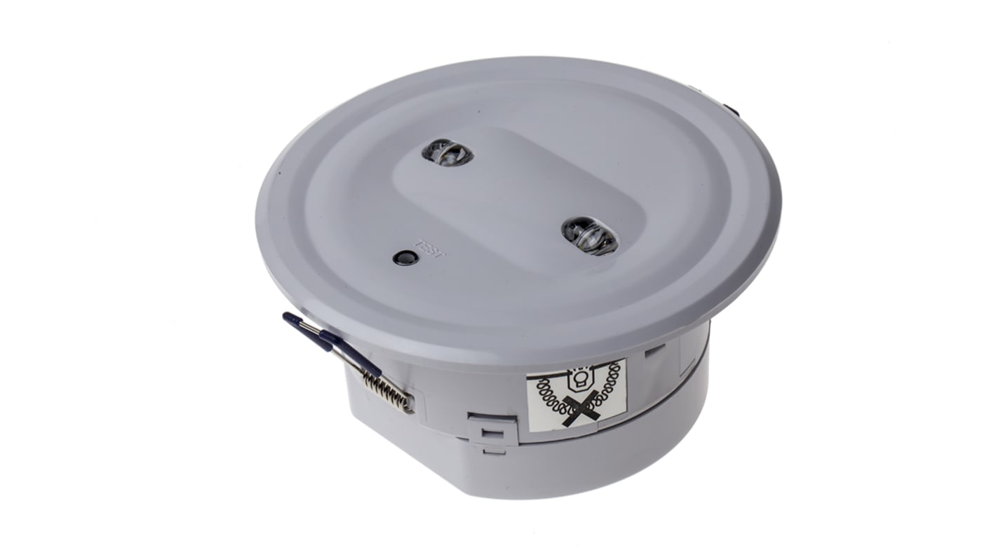 RS PRO LED Emergency Lighting, Recessed, 2 x 1.5 W, Maintained, Non ...