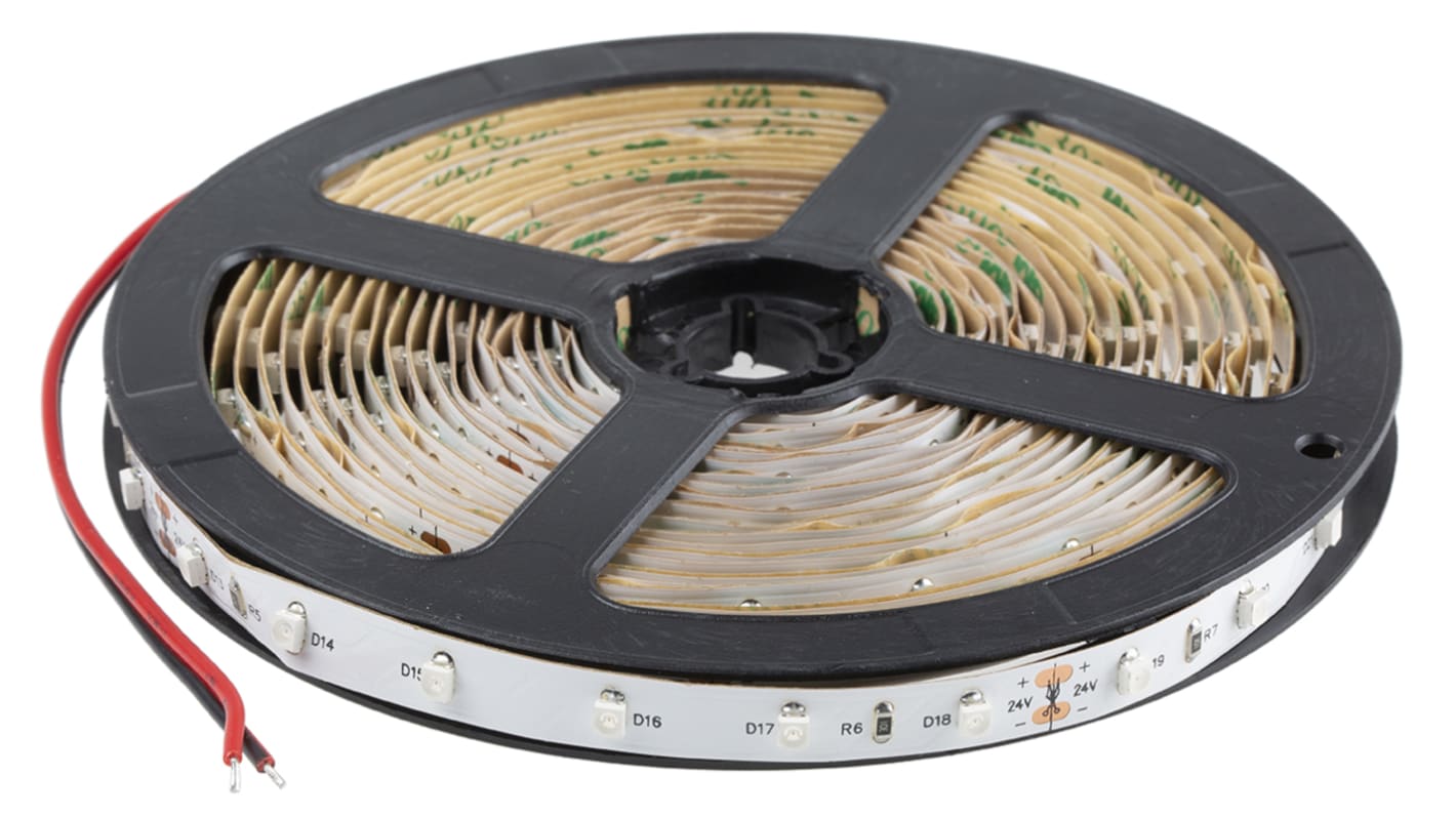 RS PRO 24V Yellow LED Strip Light, 5m Length | RS