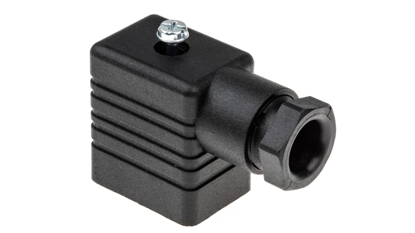 932977100 GM 209 NJ black | Conector de válvula DIN 43650 B Hirschmann ...