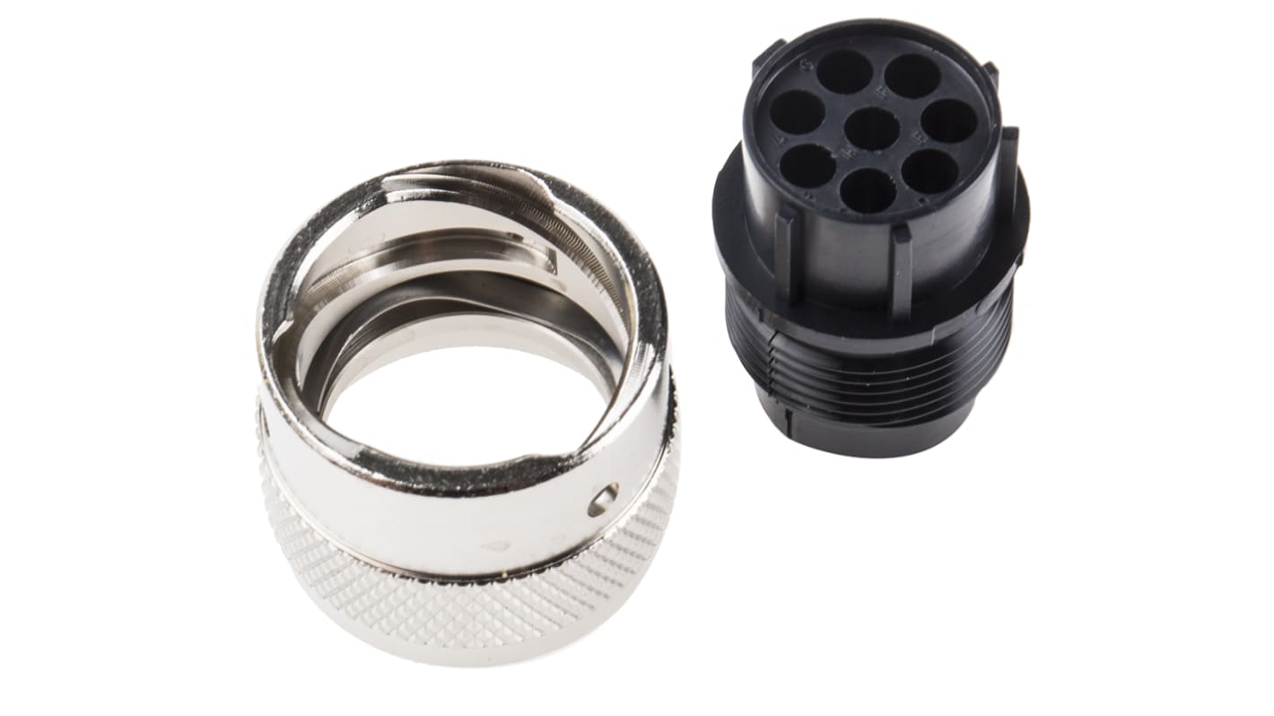 TR1208PF31NB | ITT Cannon Circular Connector, 8 Contacts, Cable Mount ...