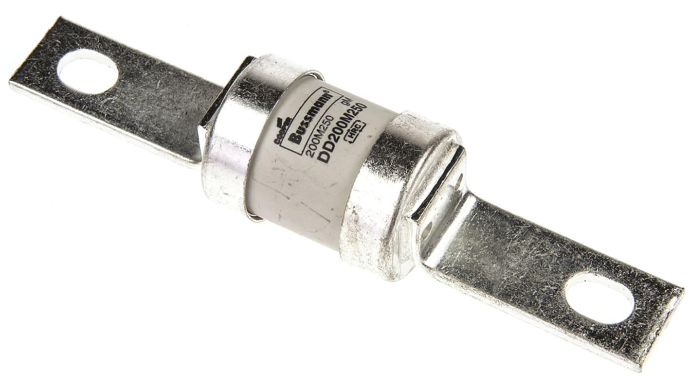 DD200M250 | Eaton 200A British Standard Fuse, B2, 415V ac, 111mm | RS