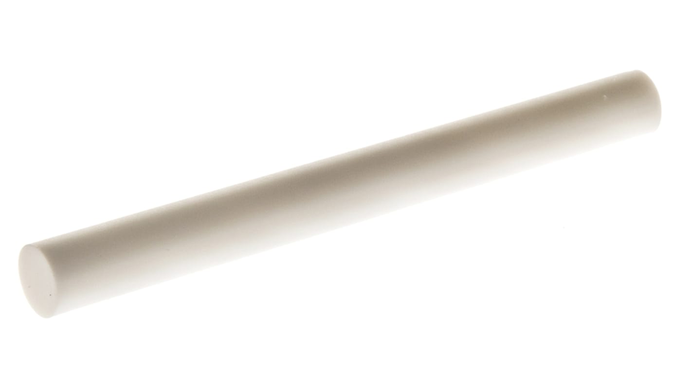 Machinable Glass Ceramic Rod, 100mm L, 10mm Diameter | RS