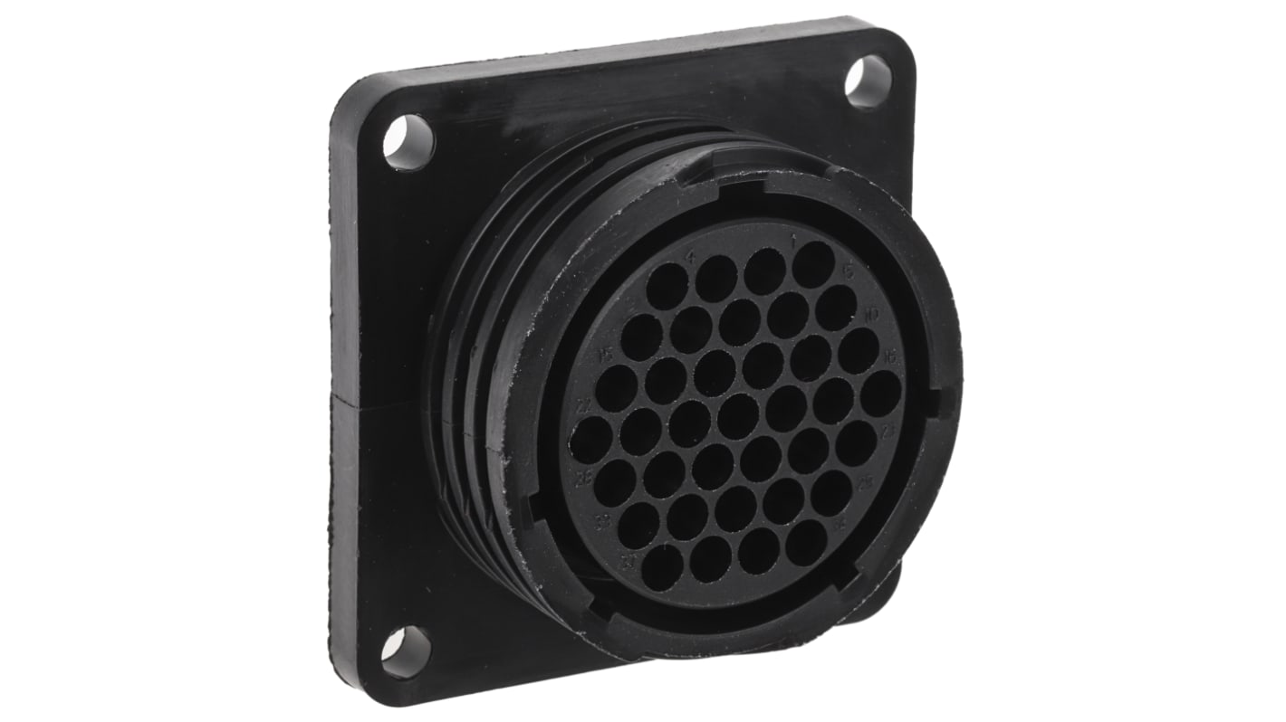 206306-1 | TE Connectivity Circular Connector, 37 Contacts, Panel Mount ...