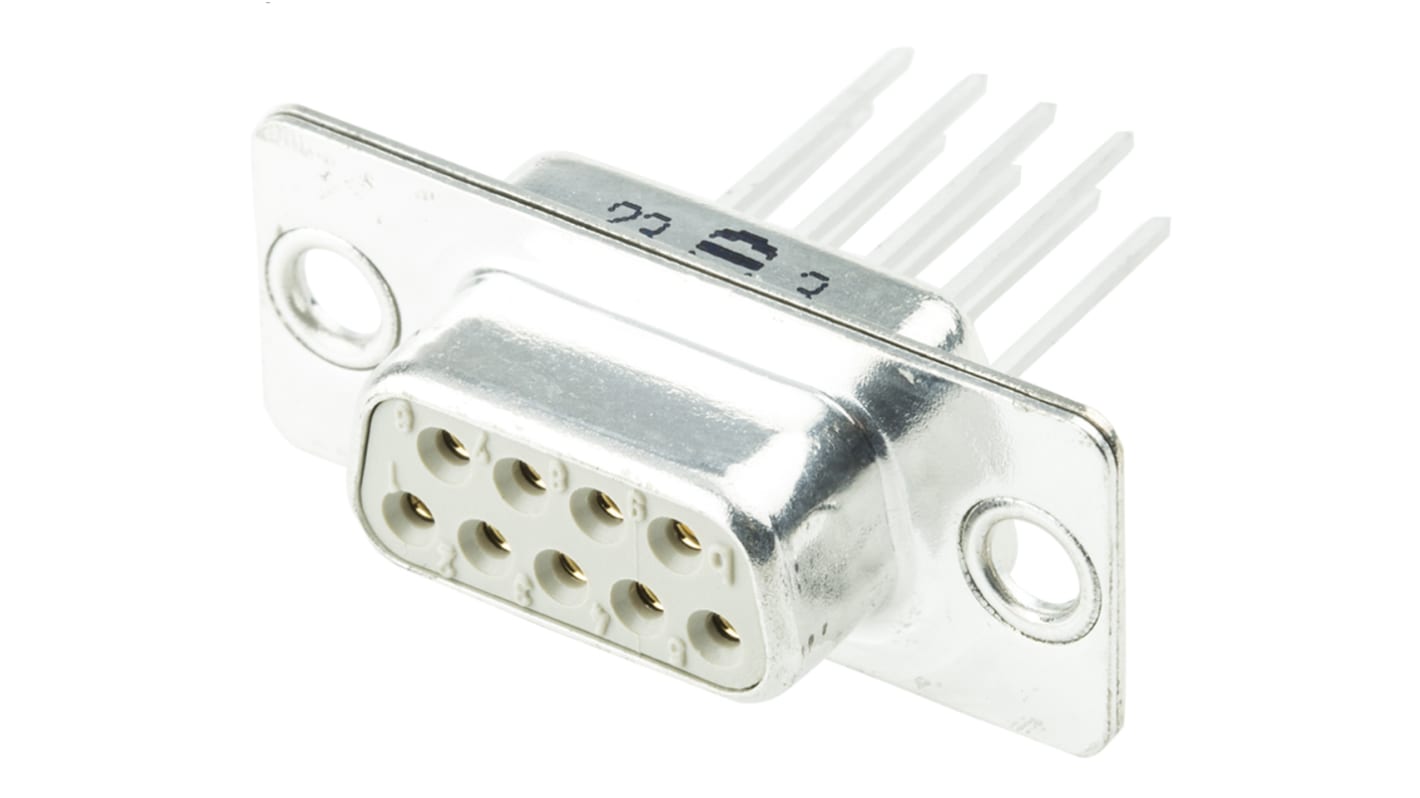 09670094707 | HARTING 0967 9 Way Panel Mount D-sub Connector Socket, 2 ...